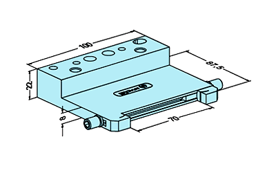 ER-039505－フラットバイス8mm パレットセットW/ベーシックツーリング用